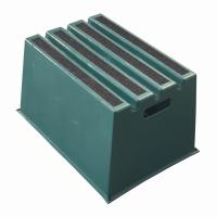 China Foldable Plastic Step Stool With Non Slip Treads 12 Inches Height 500 Lbs Weight Capacity By Gorilla Ladders for sale
