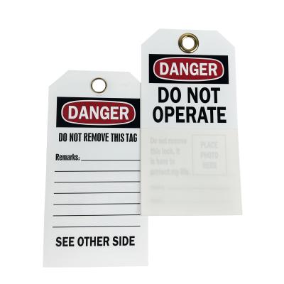 China Industrial Protective Plastic Tag Custom Design For Branding Effectiveness for sale