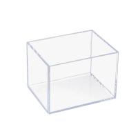 China Custom Printed Clear Acrylic Boxes Acrylic containers with Lid for sale