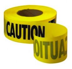 China 7mil Thickness PE Material Barrier Tape for sale
