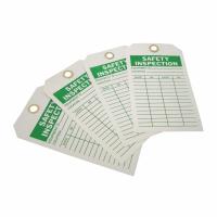 China Durable Plastic Safety Tag Identification Tag For Unique Identification for sale