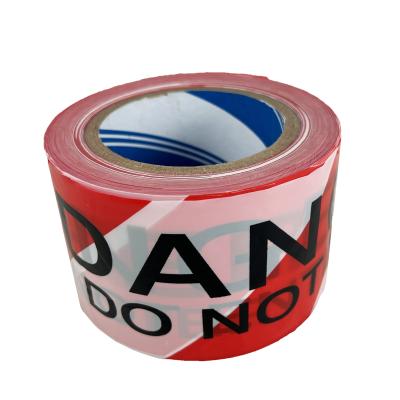China Waterproof Plastic Barrier Tape with Superior Tensile Strength for sale