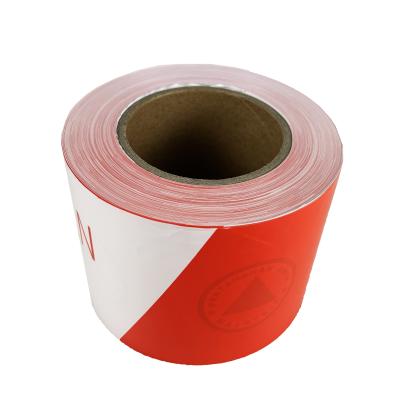 China Customizable Waterproof Plastic Barrier Tape  For Safety Constructions for sale