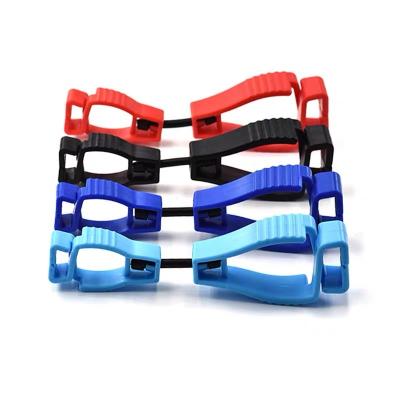 China Customized Multicolor Plastic Gloves Safety Clips for Safety Work Gloves for sale