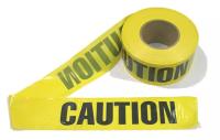 China Custom Printed Caution Barricade Safety PE Roll Non Adhesive Warning Tape for sale