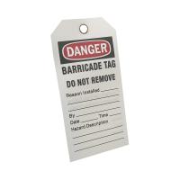 China Waterproof And Durable Plastic Safety Tags For Industrial for sale