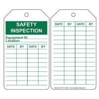 China Custom Design Printable PVC Durable Waterproof Inspection Tag for sale