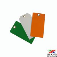 China Lockout Tagout Plastic Safety Tag With Subject Matter Customized Mounting Hole Size for sale