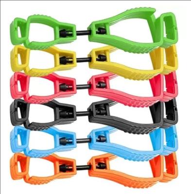China Custom Logo Multifunctional Safety Plastic Glove Clips for sale