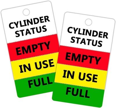 China Plastic Tag Waterproof Durable Glossy Safety Tag Printed Logo Cylinder Tag for sale