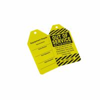 China Customized Both Size and Language PVC Plastic Label Safety Lock-out Tagout ' Tags for sale
