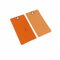China Custom Reusable Plastic Blank Tag Wholesale High Quality Plastic Tags for sale