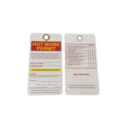 China Safety Inspection Tags Accident Prevention Tag for Fire Extinguisher Scaffold Ladder for sale