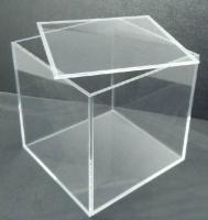 China Custom Acrylic Display Box with Logo Printing 2mm/3mm/5mm Thickness for sale