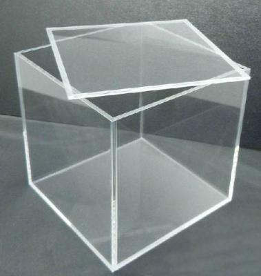China Custom Acrylic Display Box with Logo Printing 2mm/3mm/5mm Thickness for sale