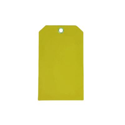 China Custom Blank PVC Tag Multi-Color Waterproof Durable Plastic Tag for sale
