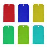 China Customize Blank Color Hang Tags Waterproof Tags for sale