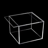 China Factory Customized  Acrylic Display Cube Box  Clear Acrylic  Storage Display Box for sale