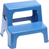 China 9.5 Inches Plastic Step Stool 2 Steps Ergonomic Design Space Saving Solution Suitable for Commercial and Work Environments for sale