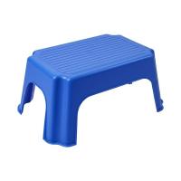 China 3.4KG Plastic Step Stool Blue Durable Lightweight Non Slip Surface Depth 14.25 Inches Ideal for Industrial and Commercial for sale