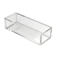 China Customize Acrylic Storage Box with Lid Acrylic Box with Sliding Lid for sale
