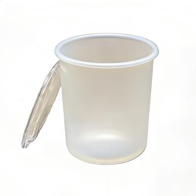 China Food Grade LDPE Clear Plastic Round Bottom 5 Gallon Bucket Liner Liquid Bag for sale