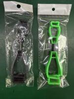 China Custom Safety Hand Glove Clip Polyoxymethylene Interlock Plastic Glove Clips for Label Work for sale
