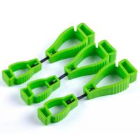 China Custom Printed Logo Safety Glove Clips  Vinyl for Safety Work Gloves for sale