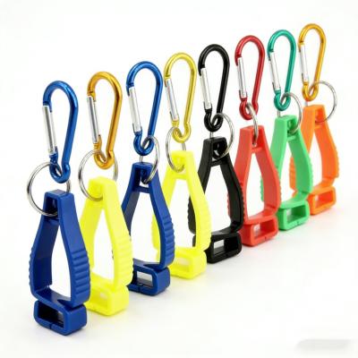 China Wholesale Custom Glove Holder Colorful Portable Safety Plastic Glove Clip Promotional & Business Gifts for sale