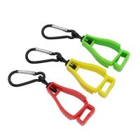 China Custom High Strength POM Plastic Glove Clip with Anti-lost Hook for Multi-functional Industrial Use for sale