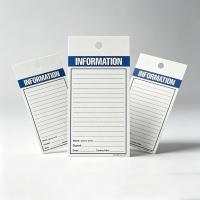 China Wholesale Custom Waterproof Clothing Hang Tags Tear Resistant Garment Labels for Apparel Brand for sale