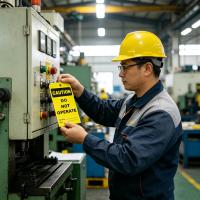 China Waterproof Custom Printed Logo Tear Resistant Hang Tag Plastic Tag for Industrial Safety for sale