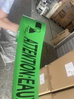 China Custom Printed Logo Underground Detectable PE Waterproof  Warning Tape for Warning for sale