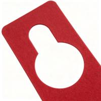 China Irregularly Shaped Hang Tags Custom Printed Tear Resistant Withstands Moisture HangTag With String for sale