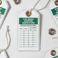 China Custom Eco-Friendly Plastic Hang Tags Glossy Lamination Brand Tags for sale