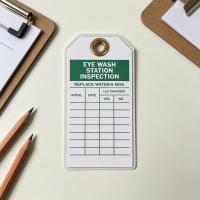 China Custom Eco-Friendly Plastic Hang Tags Glossy Lamination Brand Tags for sale