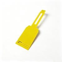China Custom Double Sided Full Color Printed Hang Tags with Personalized Logo and Tear Resistant Plastic Material for sale
