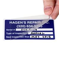 China Custom Printed Logo Self-Laminating Peel and Stick Tag PVC Lockout Tag for sale