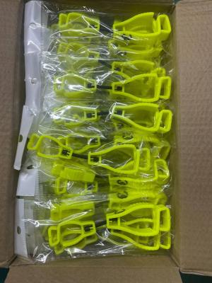 China Multi color Plastic Glove Clips designed for safety and durability with customizable size and color options for business for sale