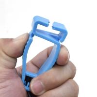 China Multi color Plastic Glove Clips designed for safety and durability with customizable size and color options for business for sale