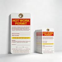 China Tear Resistant Safety Lockout Tag with Customizable Size 146×76mm for Harsh Environments for sale