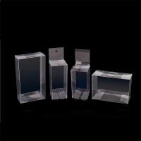 China Transparent PET Box Folding Plastic Box for Cosmetic Product Gift Packaging for sale