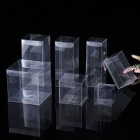 China Transparent PET Box Folding Plastic Box for Cosmetic Product Gift Packaging for sale