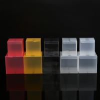 China Transparent PET Box Folding Plastic Box for Cosmetic Product Gift Packaging for sale