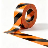 China Manufacturer Customized Color Waterproof  Single Sided PVC Warning Tape for sale