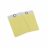 China Custom Waterproof PVC Safety Tag with Digital Printing and Transparent Design for Industrial Safety for sale