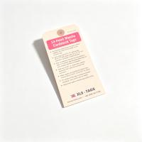 China Custom Waterproof Tear Resistant Plastic Hang Tag for Industrial Safety and Lockout Applications for sale