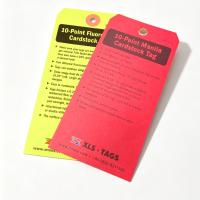China Custom Waterproof Tear Resistant Plastic Hang Tag for Industrial Safety and Lockout Applications for sale