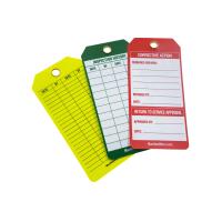 China Custom Waterproof PVC Equipment Status LOTO Safety Tag, Machine Maintenance Warning Tag for Lockout Tagout for sale