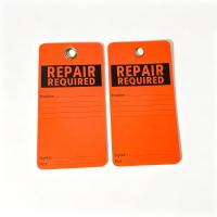 China Custom Waterproof PVC Empty Cylinder Do Not Use LOTO Safety Tag, Gas Cylinder Equipment Warning Tag for Lockout Tagout for sale